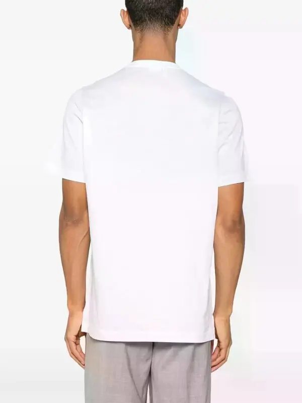 Brioni Logo-embroidered T-shirt
