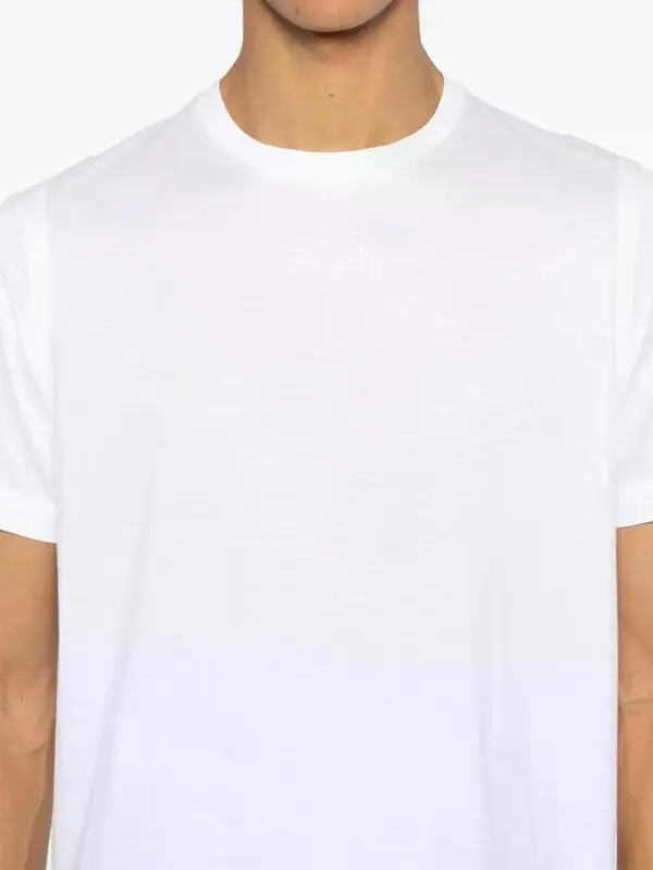 Brioni Logo-embroidered T-shirt
