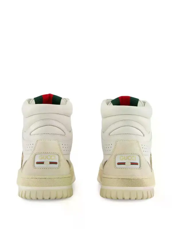 Gucci Re-web High-top Sneakers