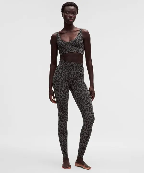 Lululemon Align High-rise 28" Pant - True Leopard Black Multi