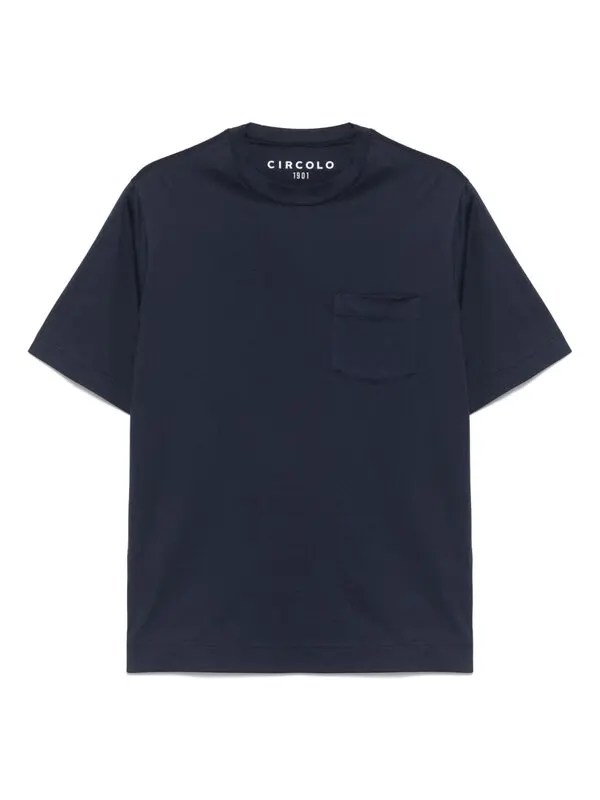 CIRCOLO 1901 Cotton T Shirt - Blue