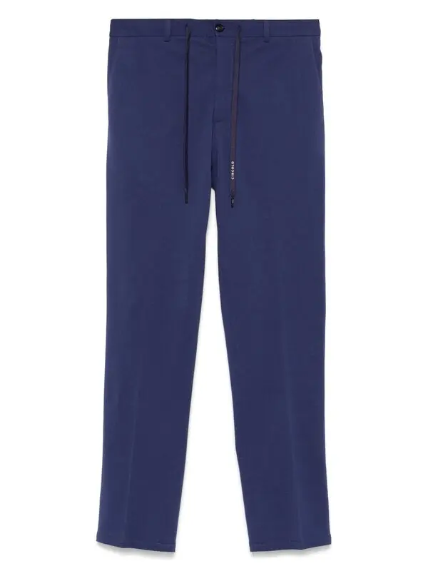 CIRCOLO 1901 Cotton Trousers - Blue