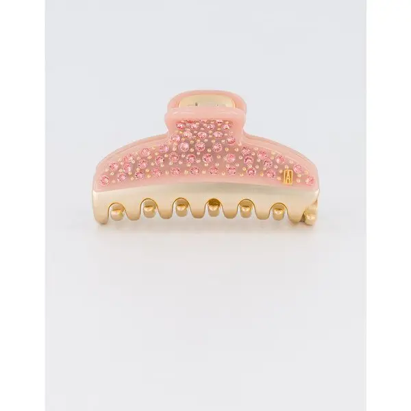 Alexandre De Paris Vendome Hair Clip - Pink