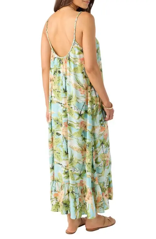 O'Neill Gabriela Beach Print Maxi Sundress