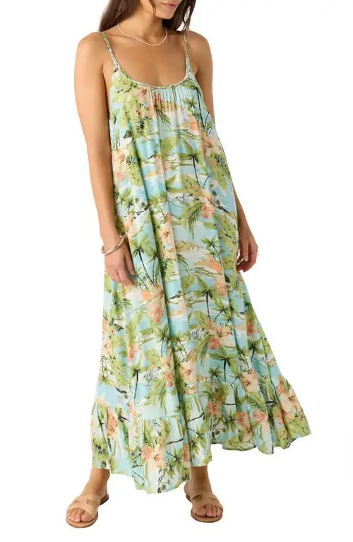 O'Neill Gabriela Beach Print Maxi Sundress