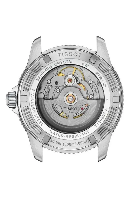 TISSOT Seastar 1000 Powermatic 80 Bracelet Watch - Black