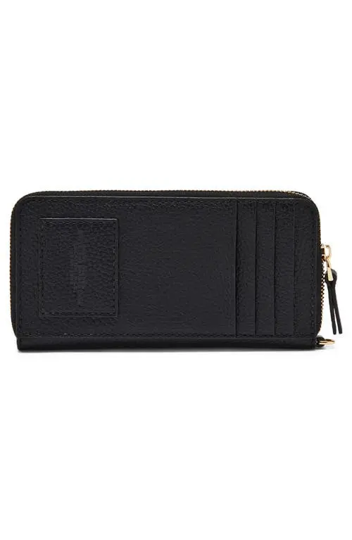 Marc Jacobs The Shades Leather Sunglasses Wristlet - Black