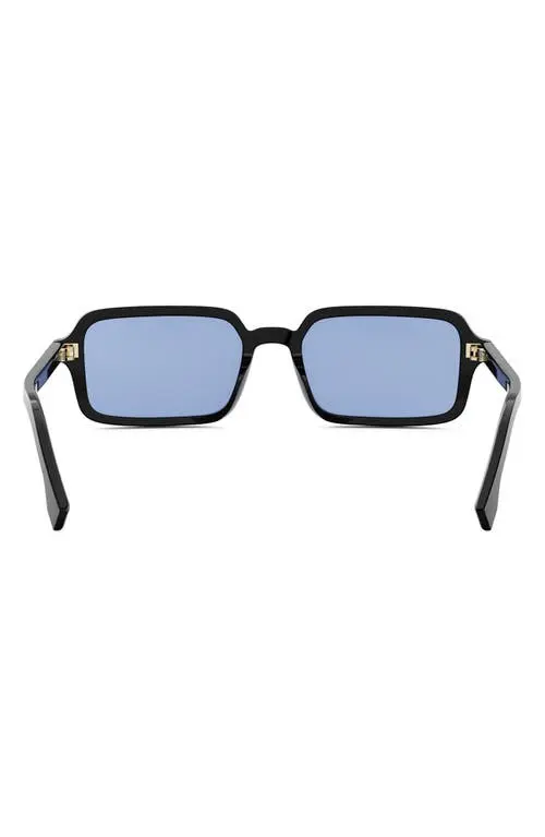 Fendi Selleria Rectangular Sunglasses