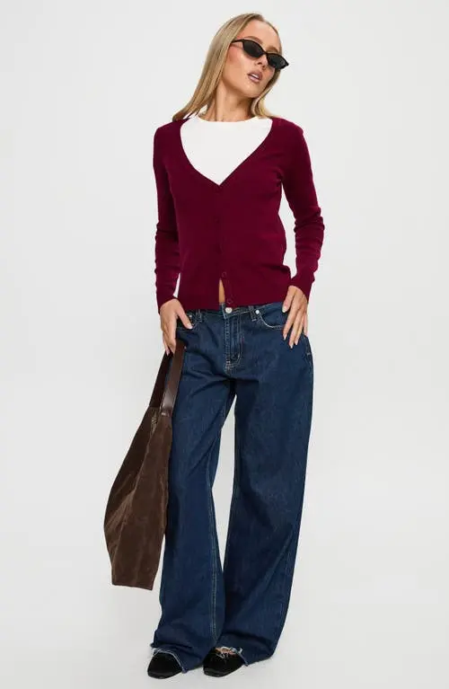 Princess Polly York V-neck Cardigan