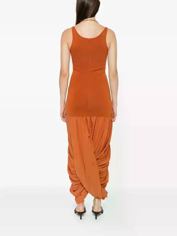 TOTEME Cocoon Tank Dress - Orange