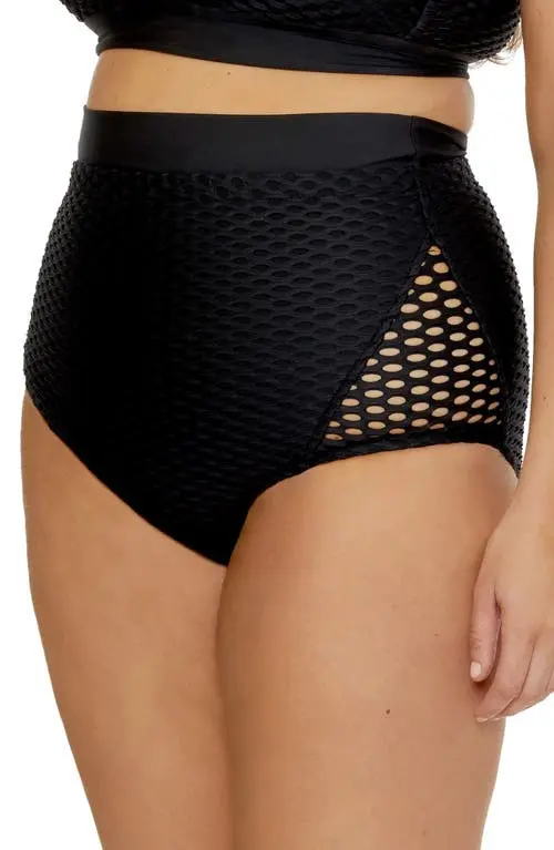 BECCA By Rebecca Virtue Castaway High Waist Bikini Bottoms
