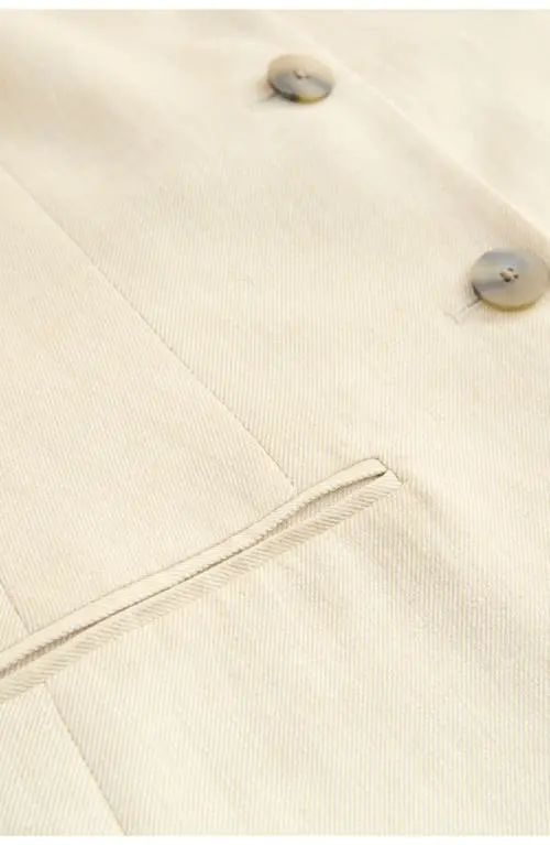 NEXT Long Linen Blend Vest