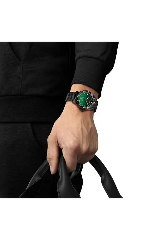 TISSOT Seastar 1000 Bracelet Watch - Green Gradient