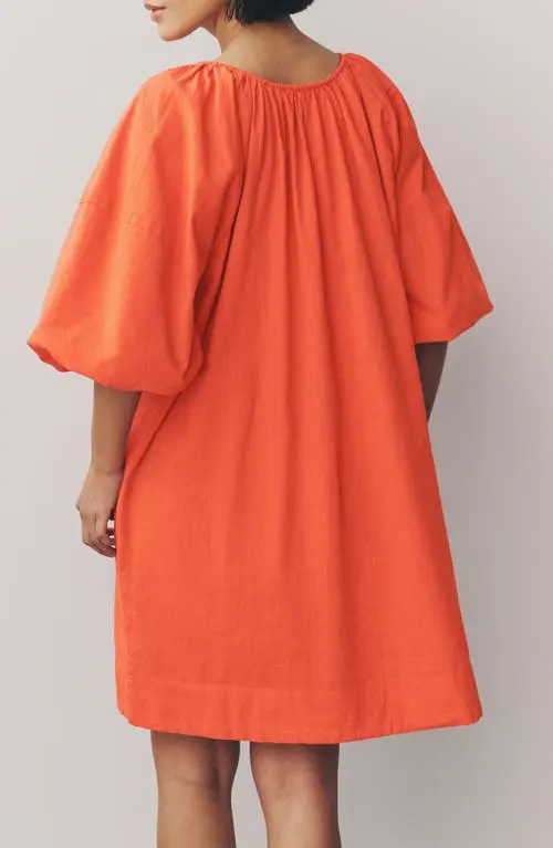 NEXT Puff Sleeve Mini Dress