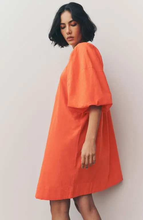 NEXT Puff Sleeve Mini Dress