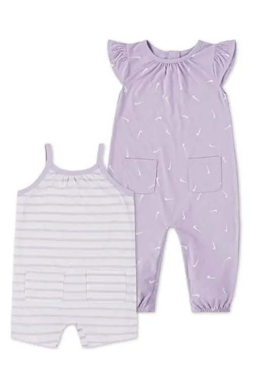 Nike Essentials 2-pack Assorted Rompers - Doll