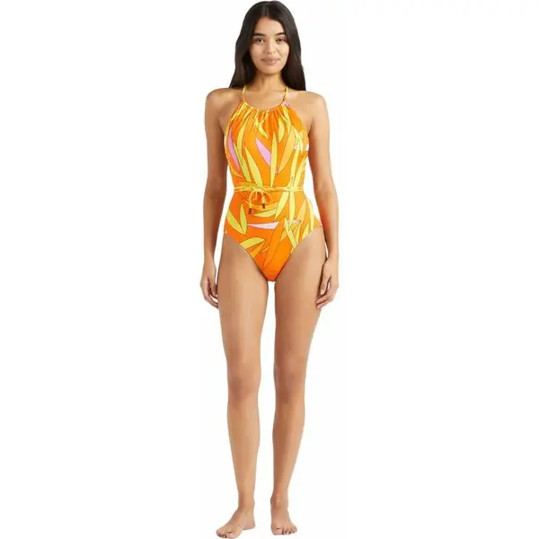 Vilebrequin Madrague Backless One-piece Swimsuit - Abricot