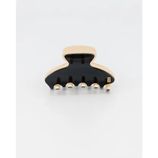 Alexandre De Paris Tenderly Acetate Hair Clip - Black
