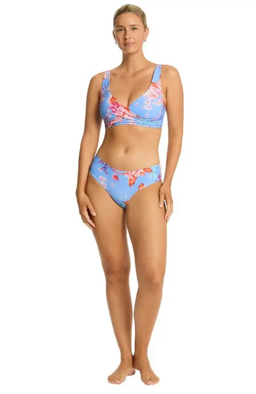 SEA LEVEL Indochine Cross Front Multifit Bikini Top