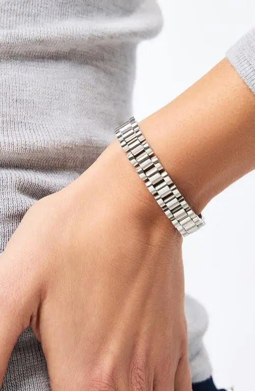 ANA LUISA Ora Watchstrap Bracelet - Silver