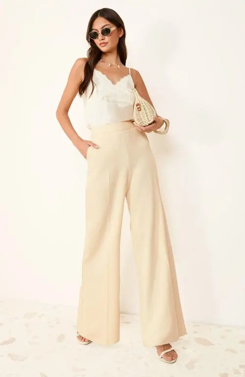 FRIENDS LIKE THESE Wide-leg Trousers