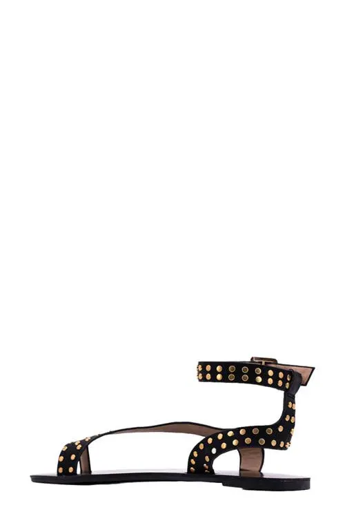 SHU SHOP Carrie Ankle Strap Sandal - Black