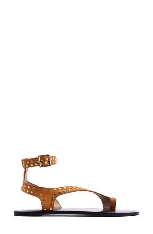SHU SHOP Carrie Ankle Strap Sandal - Camel