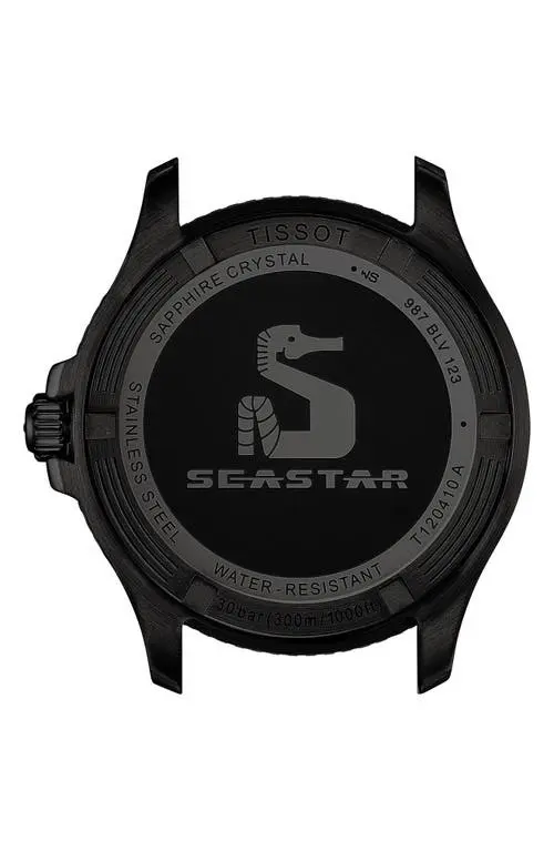 TISSOT Seastar 1000 Bracelet Watch - Red Gradient