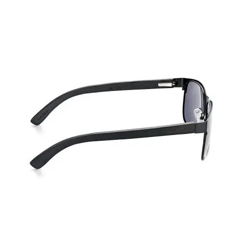 EARTH WOOD Troon Polarized Sunglasses - Black/black