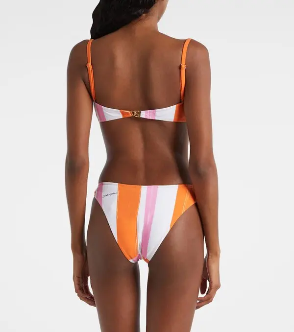 Dolce & Gabbana Striped Bikini