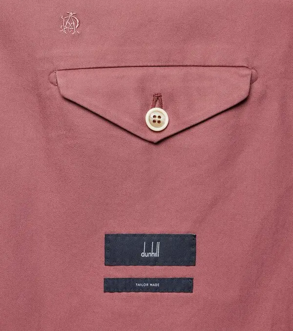 Dunhill Cavendish Cotton Blazer - Red