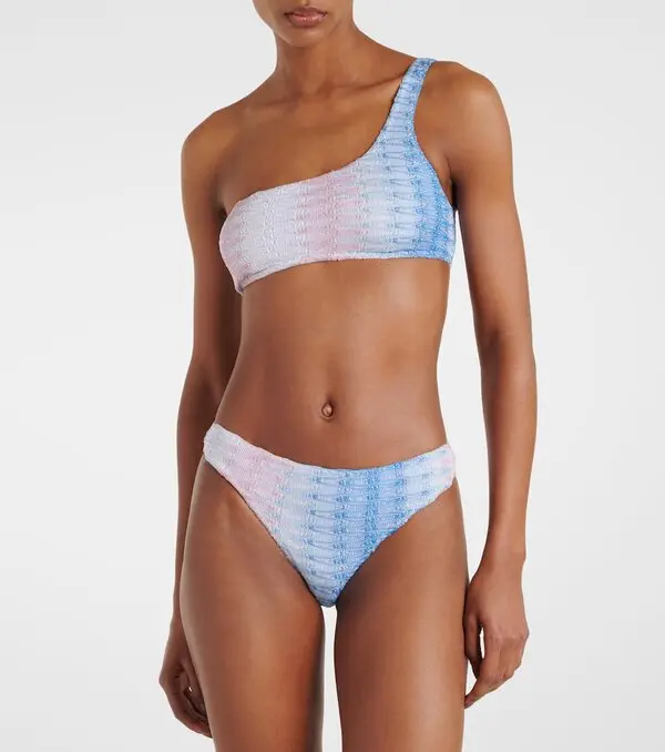 Missoni Zigzag Ombre Lame Bikini - Blue