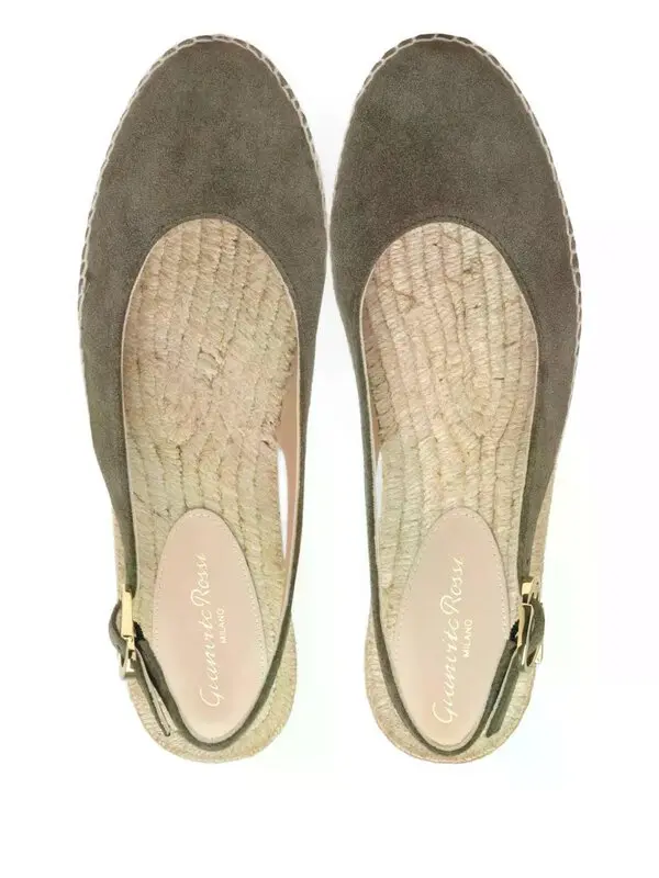 GIANVITO ROSSI Paz Espadrilles - Green