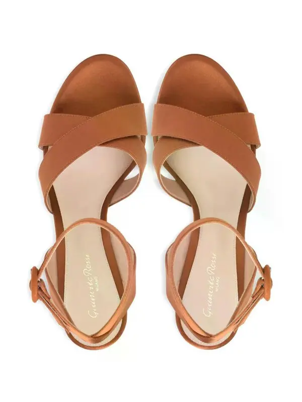 GIANVITO ROSSI Sabrina High Heel Sandals - Brown