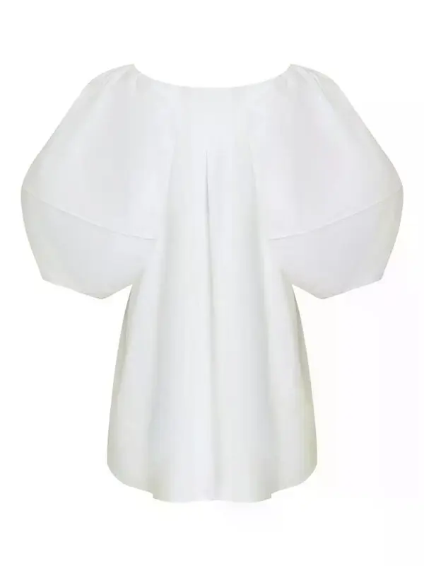 GLORIA COELHO Puff-sleeve Blouse