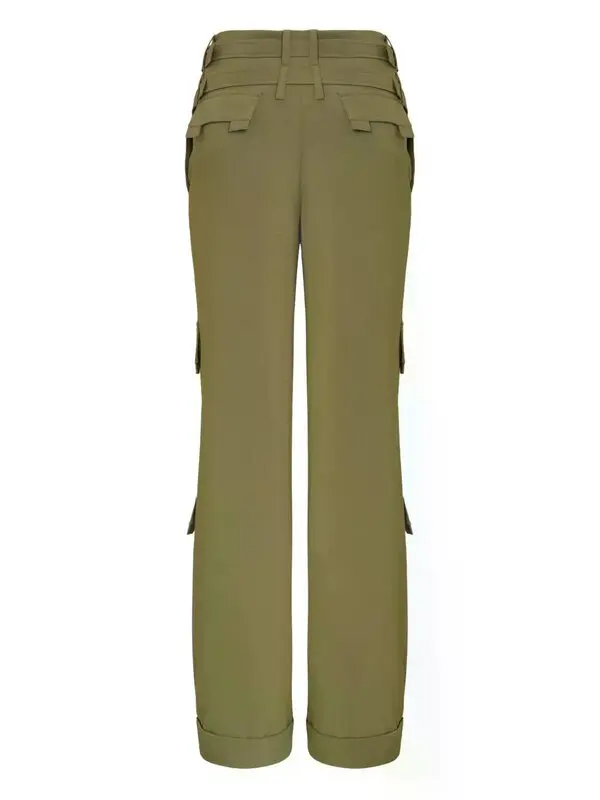 GLORIA COELHO Layered Cargo Trousers