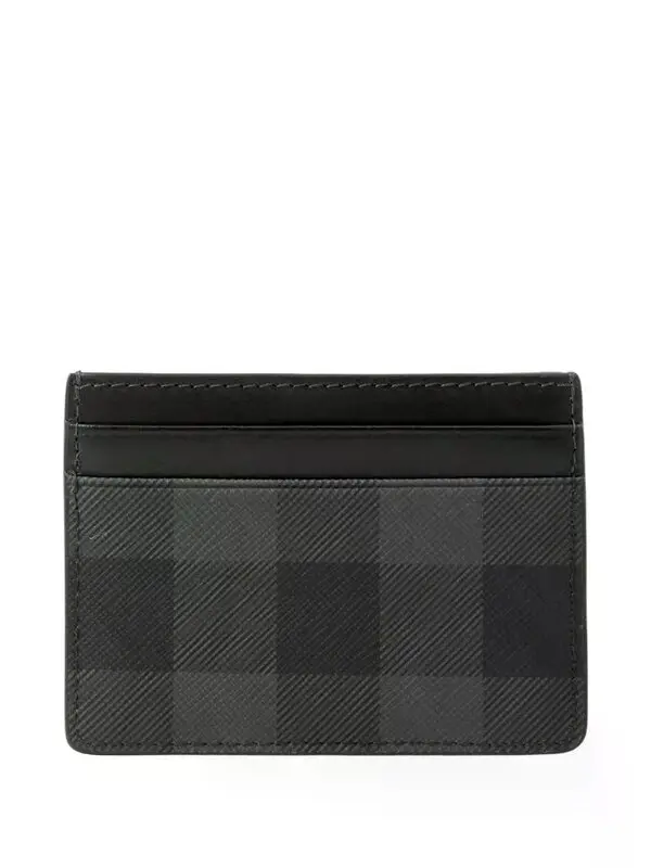 Burberry Checked Card Holder
