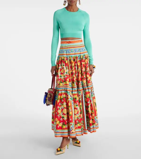 Dolce & Gabbana Cropped Sweater
