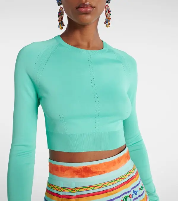 Dolce & Gabbana Cropped Sweater