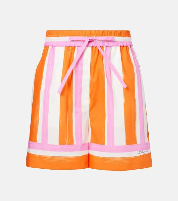 Dolce & Gabbana Striped Cotton Shorts - Multicoloured