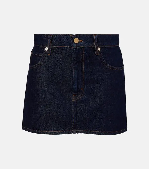 FRAME Denim Miniskirt