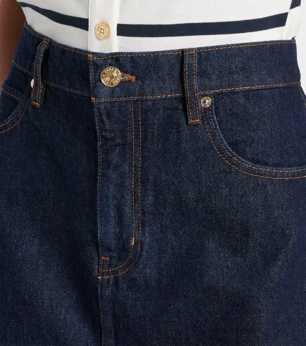 FRAME Denim Miniskirt - Blue