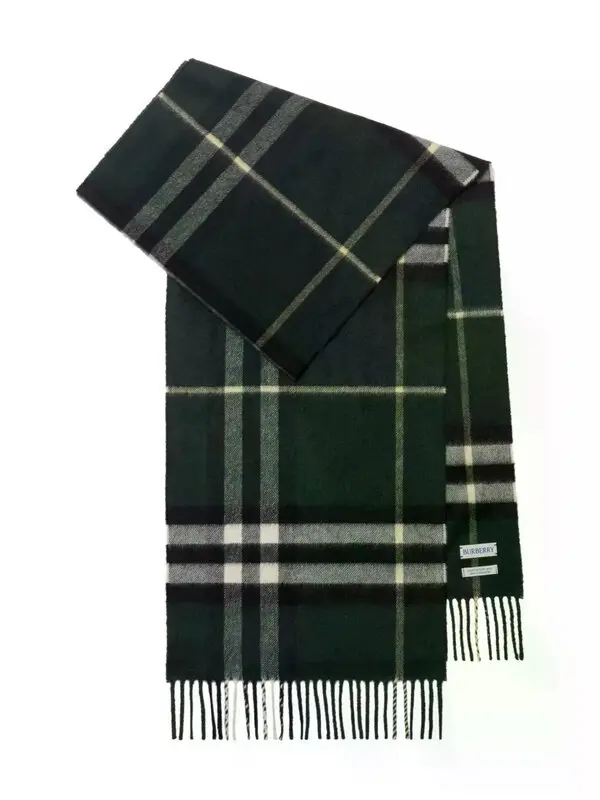 Burberry Cashmere Scarf - Green