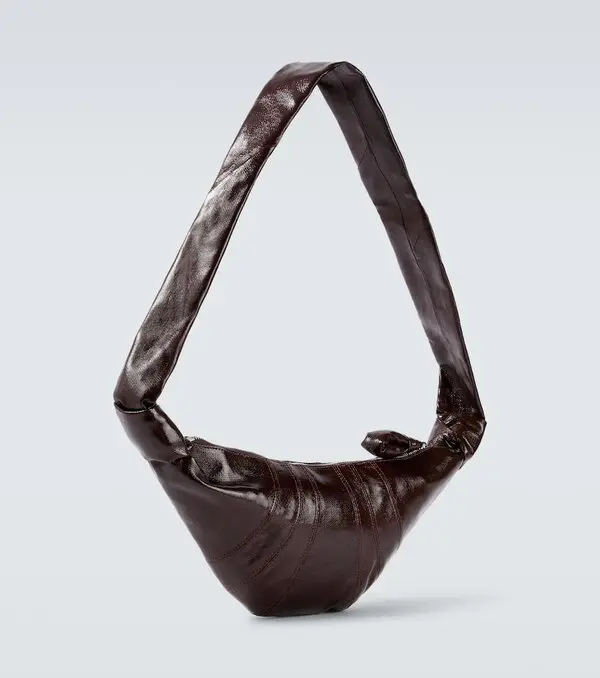LEMAIRE Croissant Small Canvas Shoulder Bag