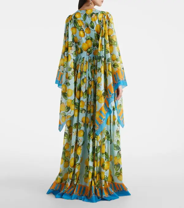 Dolce & Gabbana Taormina Printed Cotton Kaftan