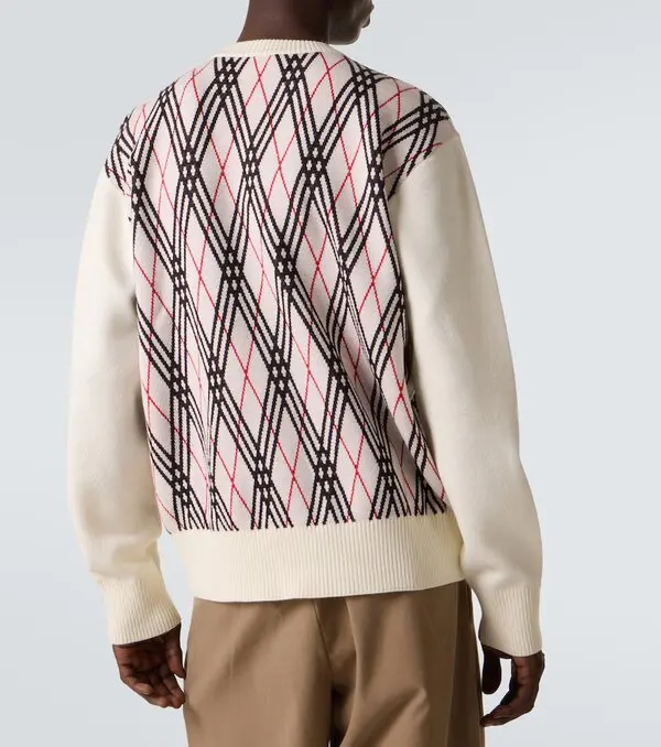 Burberry Argyle Jacquard Sweater