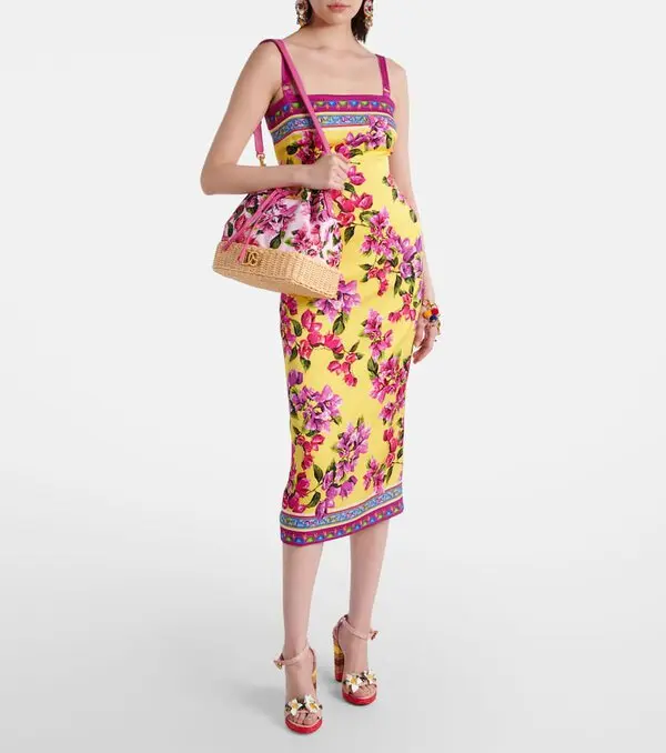Dolce & Gabbana Taormina Floral Bucket Bag - Multicoloured