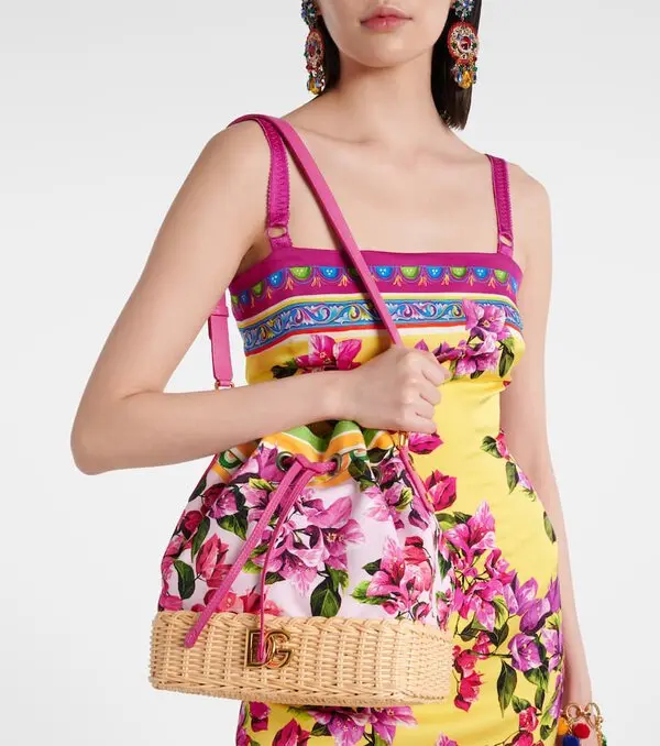 Dolce & Gabbana Taormina Floral Bucket Bag - Multicoloured