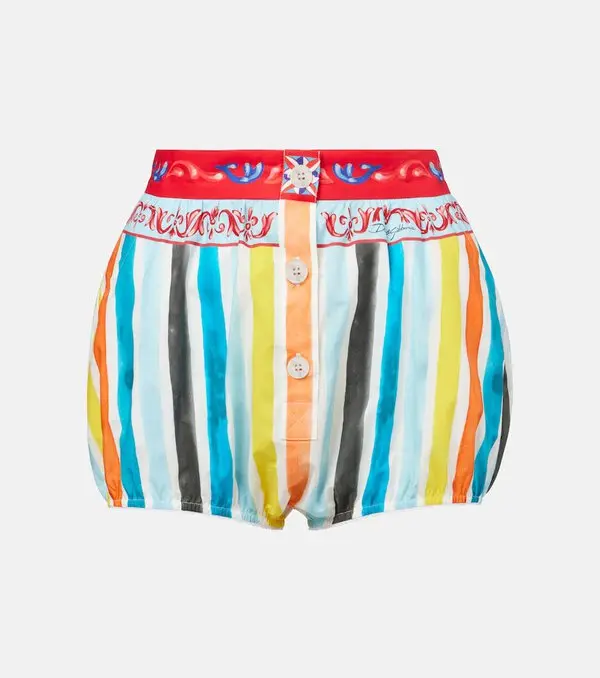 Dolce & Gabbana Cotton Shorts - Multicoloured