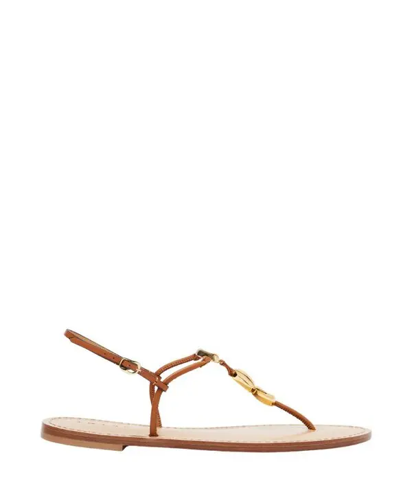AMANU Nairobi Leather Sandals - Brown